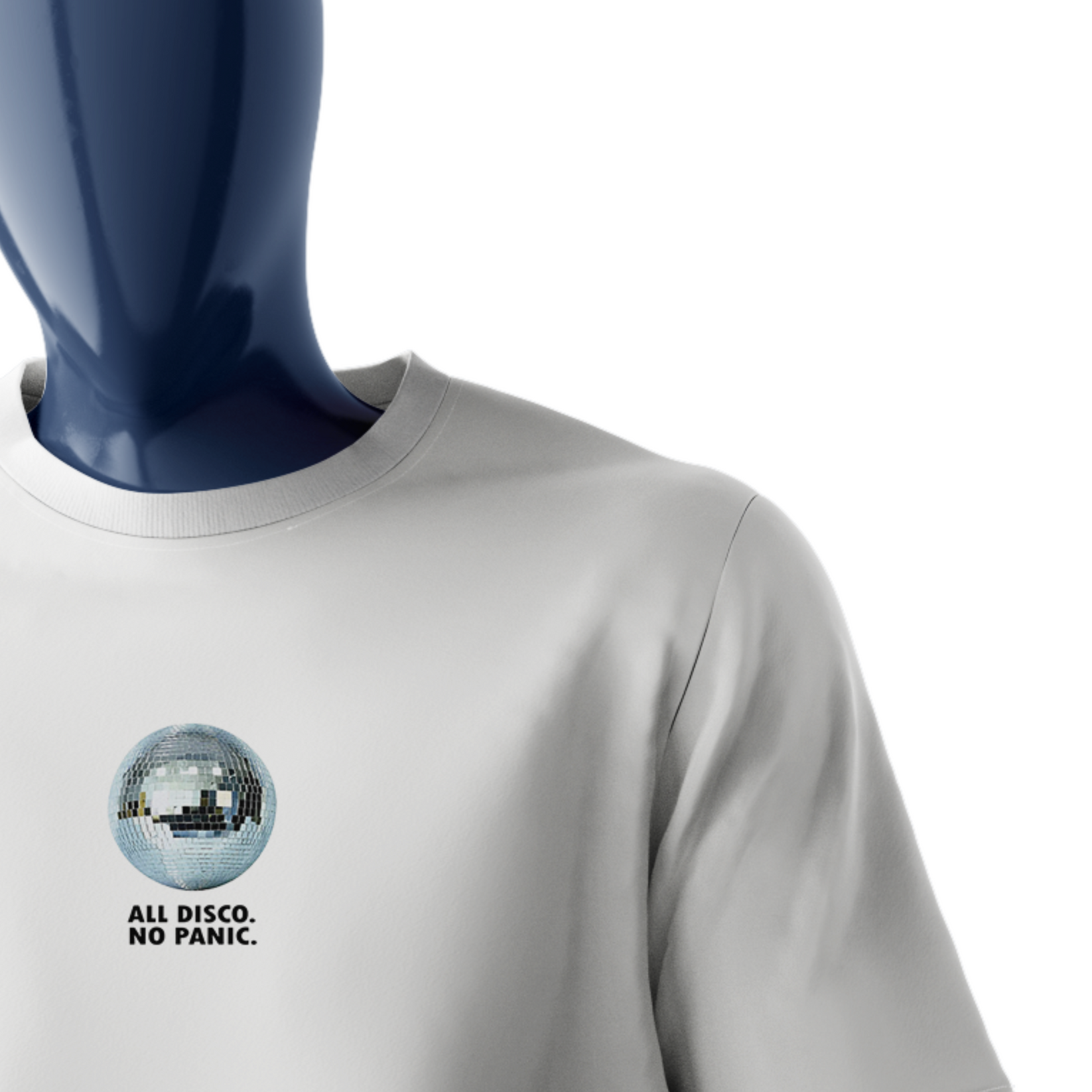 All Disco No Panic (Unisex) Oversized T – chew.n.gum